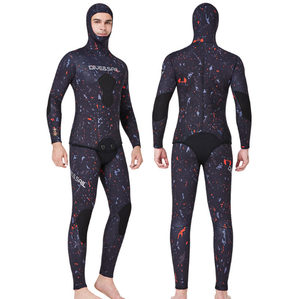 Dive & Sail 3MM 2 Piece Open Cell Lined Wetsuit
